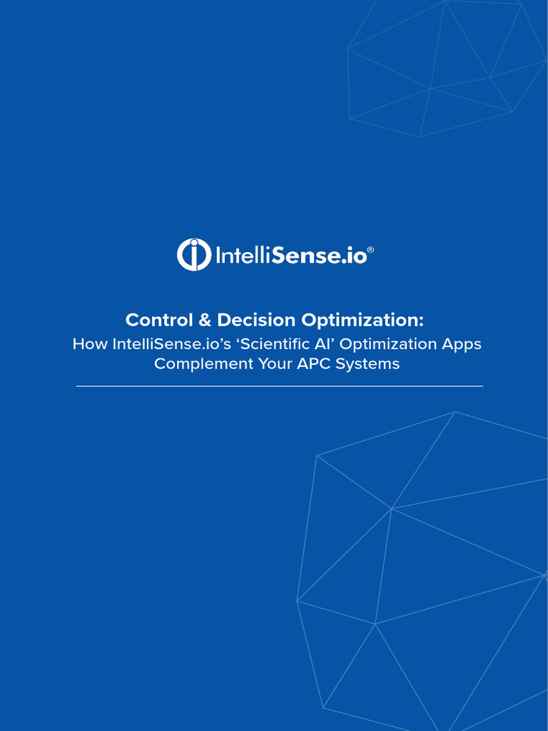 Whitepaper - Control - and - Decision - Optimization-EN | PDF | Metallurgy | Mathematical ...