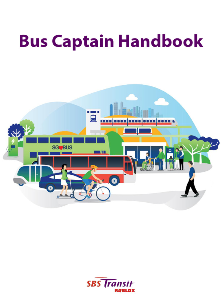 Bus Captain Training Handbook | PDF | Traffic | Traffic Light