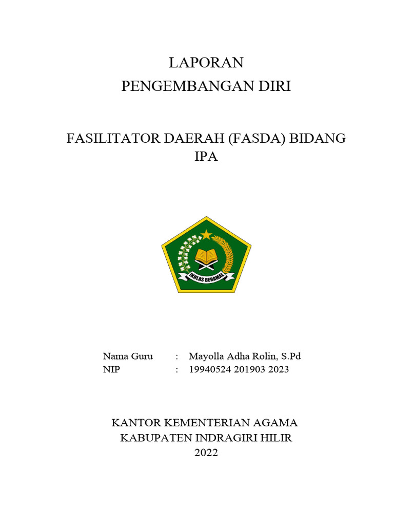Laporan Fasda | PDF