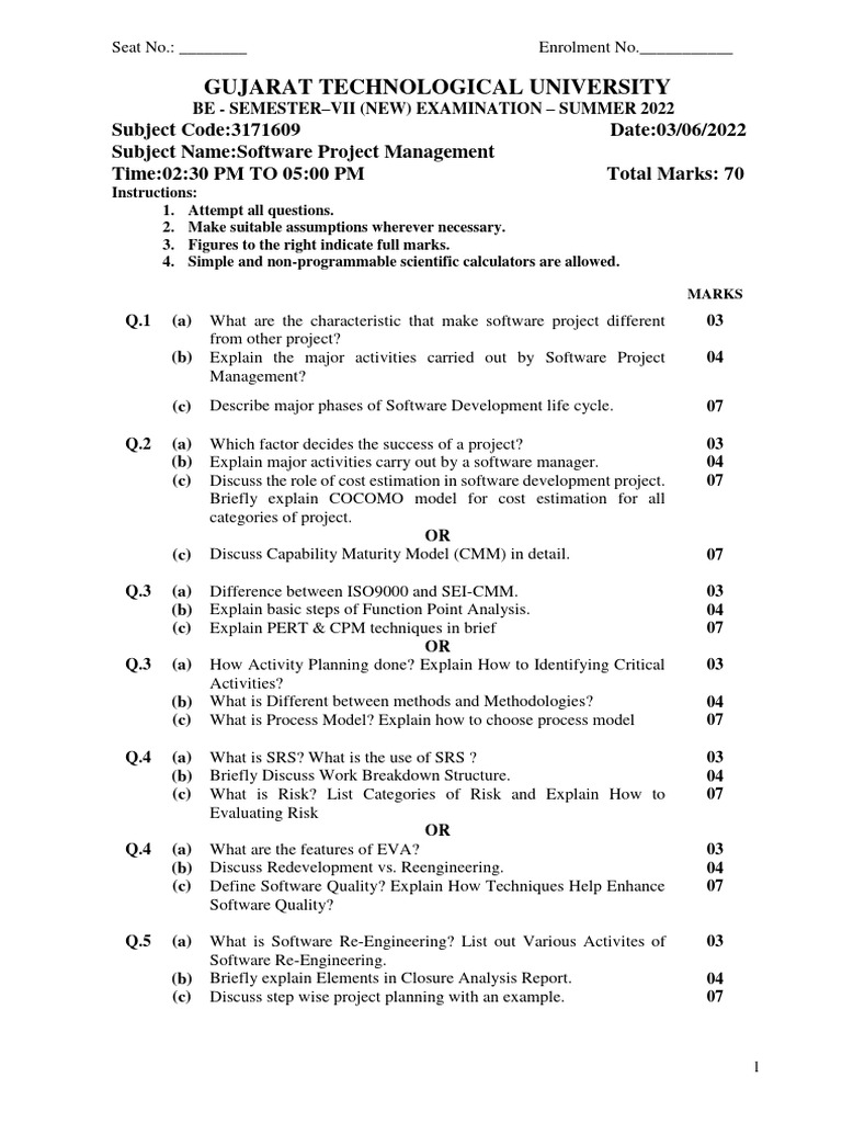 Be Summer 2022 | PDF | Software Quality | Software Development Process