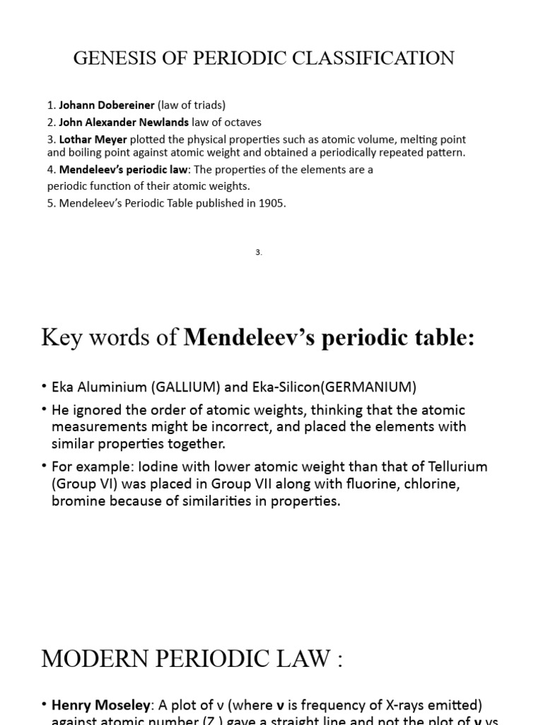 Classification of Elements | PDF | Periodic Table | Ion
