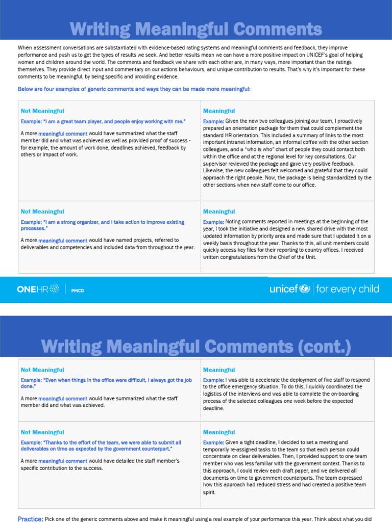 Writing Meaningful Comments | PDF | Cognition | Cognitive Science