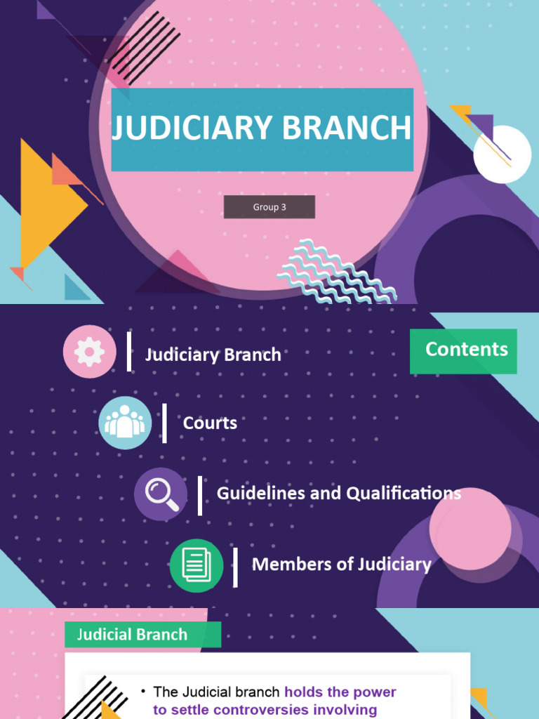 Judicial Branch | PDF | Supreme Courts | Judiciaries