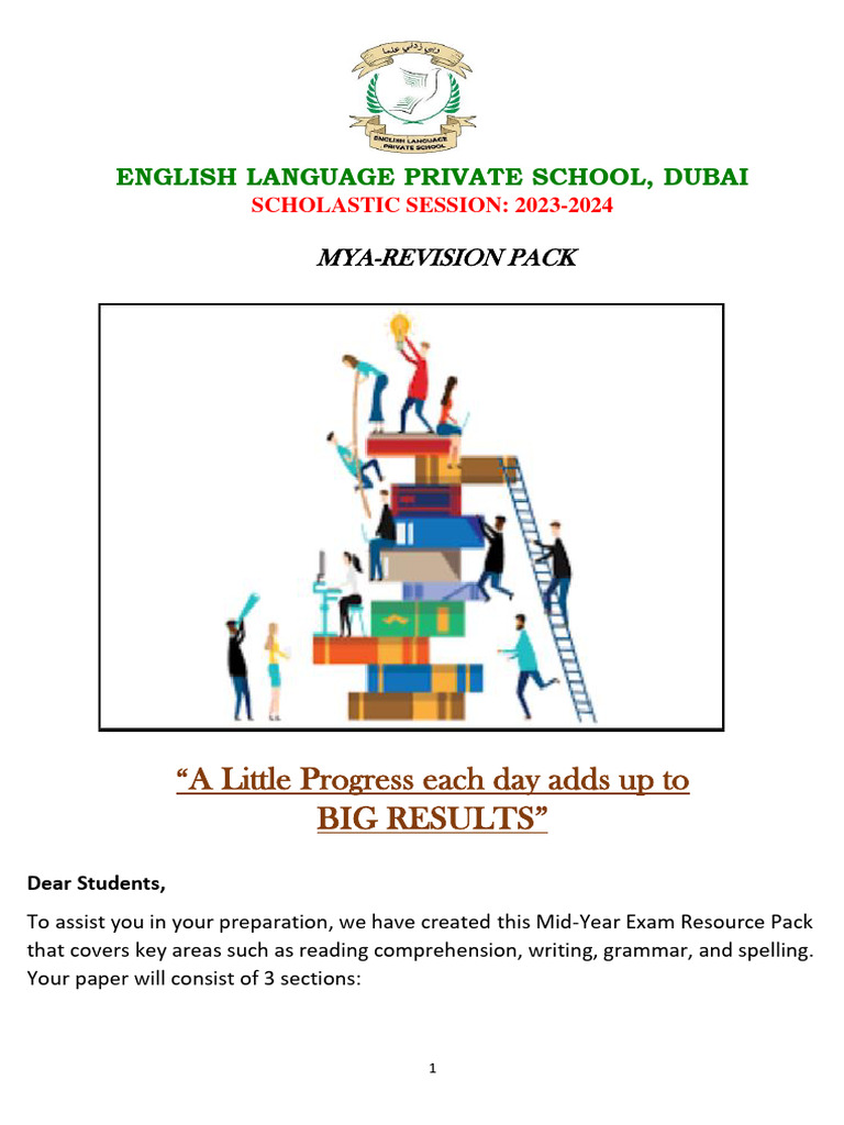 Year 4- Mya Resource Pack (2) | PDF | Linguistics | Syntax