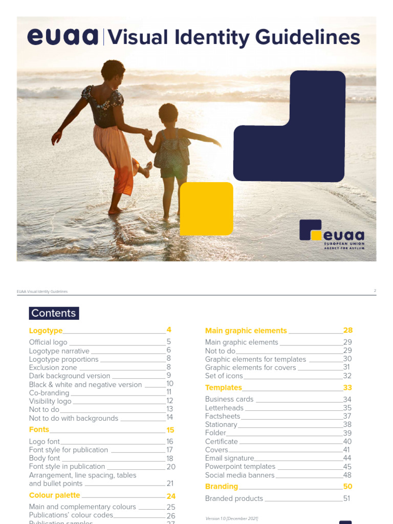 EUAA Visual Guidelines | PDF | Typography | Logos