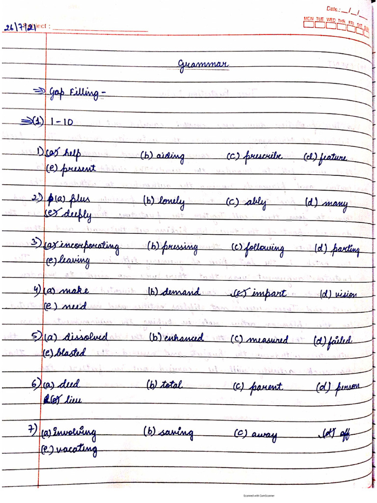 Gap Filling | PDF