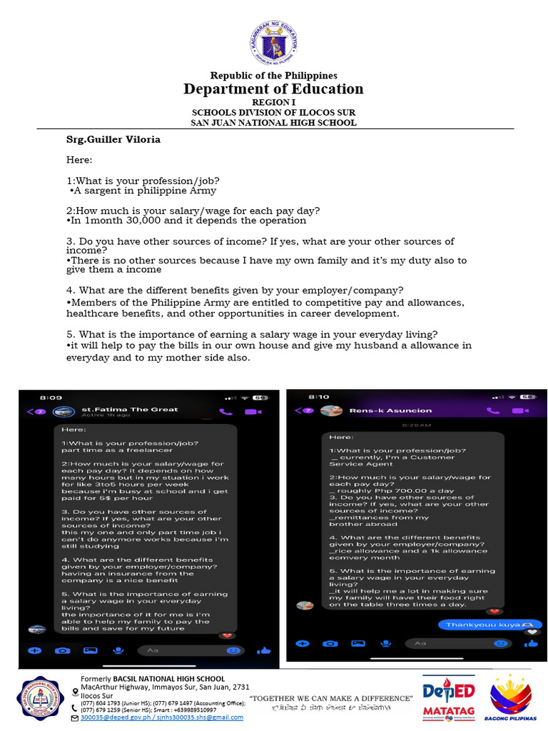 MATATAG Letter Head A4 | PDF