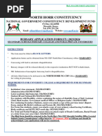 KPLC Application Form | PDF