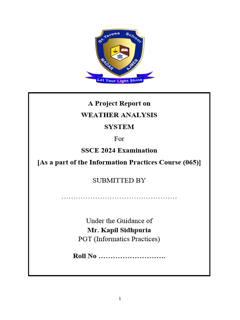 7 Weather Analysis Pdf