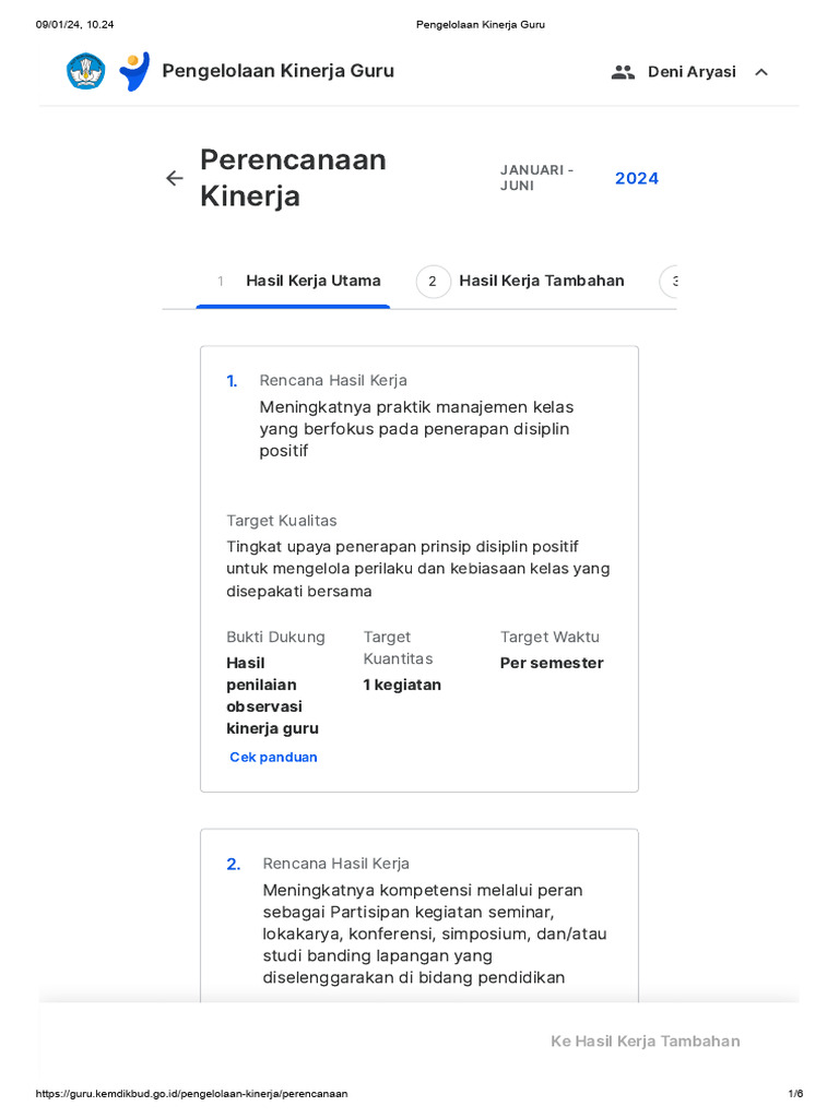 Pengelolaan Kinerja Guru 1 DENI | PDF
