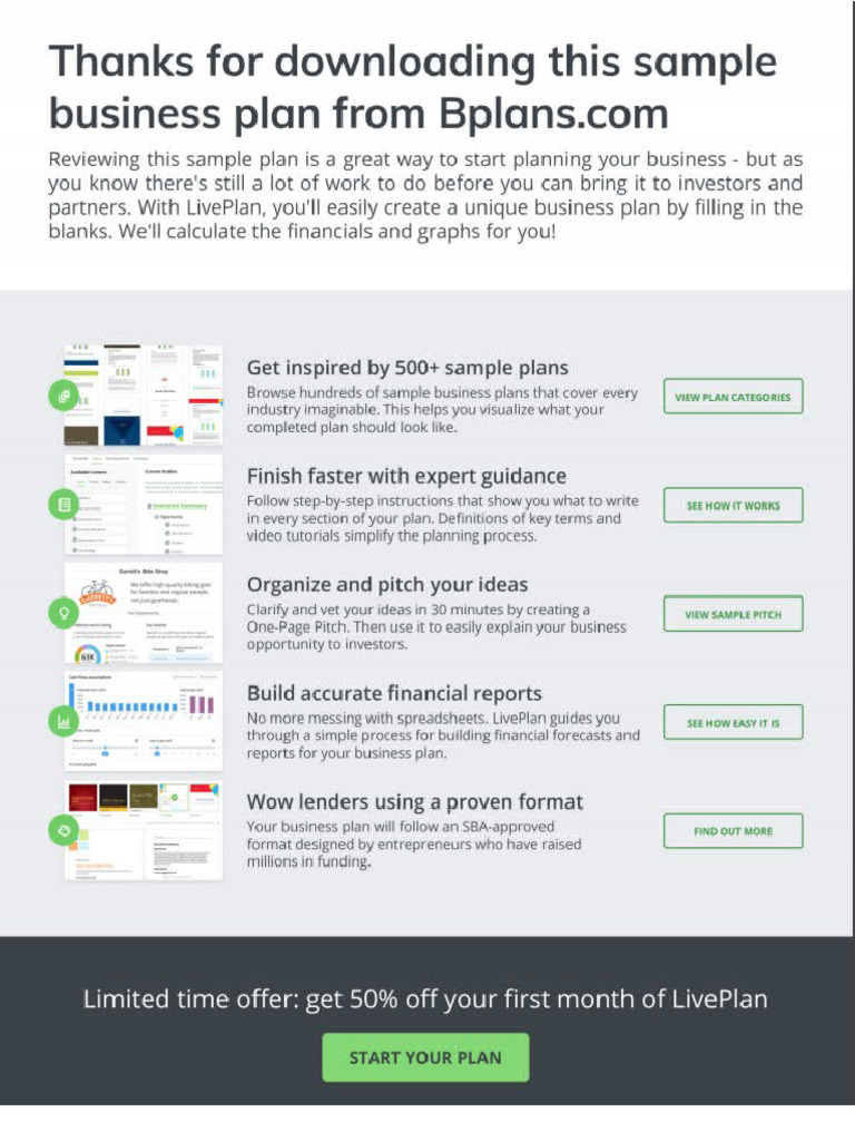 Fishing Shop Business Plan | PDF