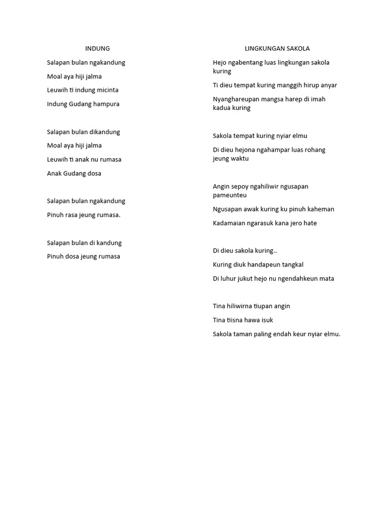 Teks Sajak Sunda Pasanggiri | PDF | Agama & Spiritualitas
