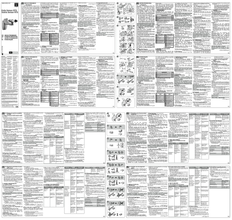 Eolis Sensor RTS | PDF