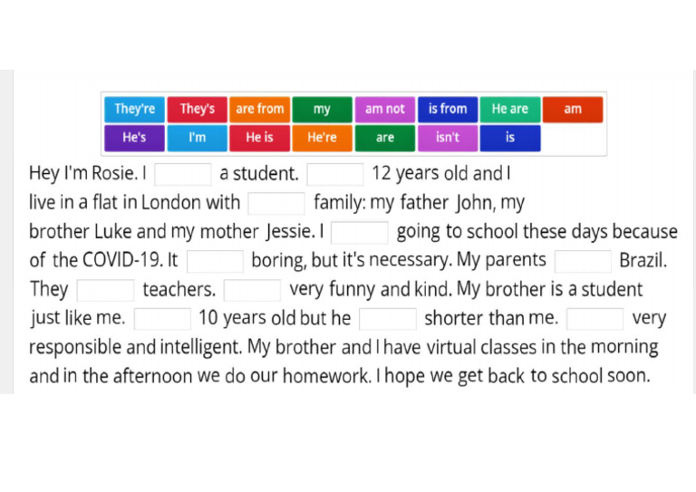 verb to be wall (3) | PDF