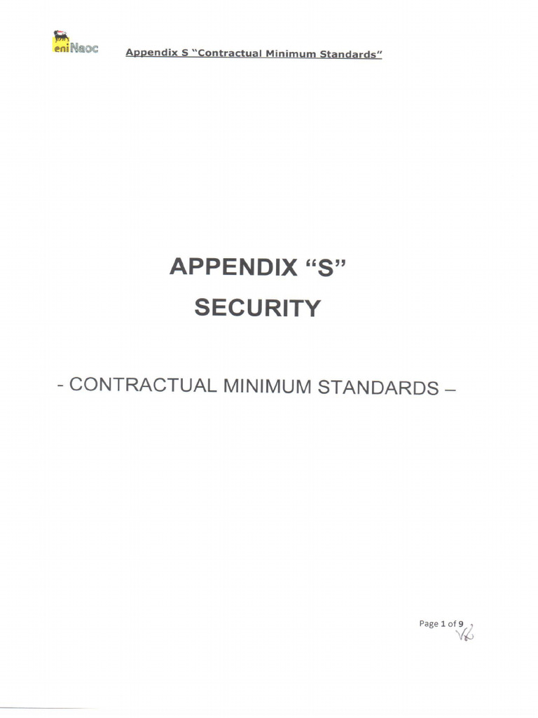5.4.5 Appendix S - Security Requirements | PDF
