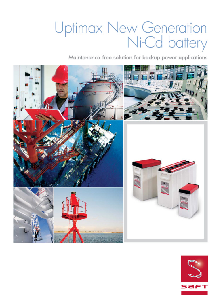 Uptimax Ni-Cd Battery Overview | PDF | Reliability Engineering ...