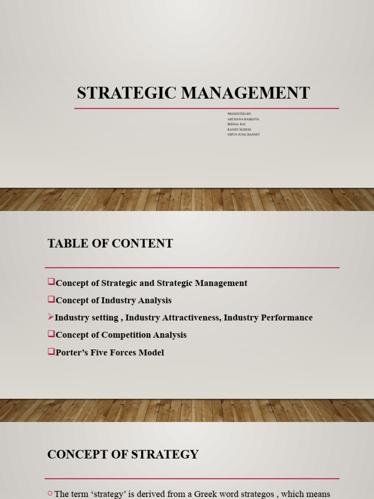 Industry Analysis | PDF | Strategic Management | Private Sector