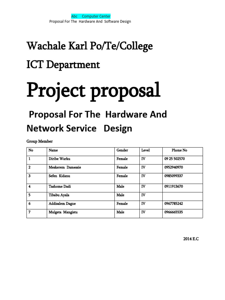 Proposal 2 | PDF