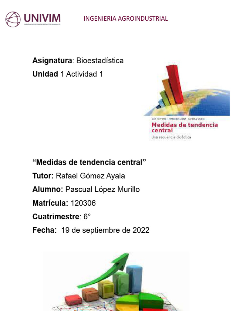 Medidas de Tendencia Central - LópezMP | PDF | Desviación Estándar ...