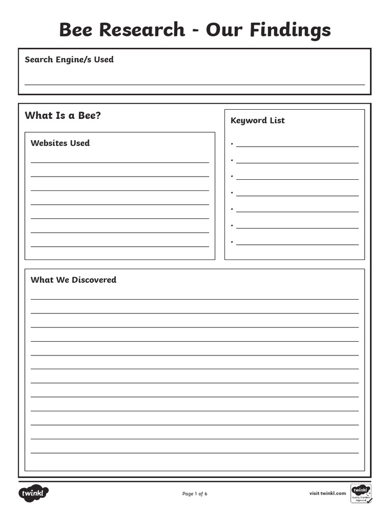 Research Findings Template | PDF Research Findings Template | PDF