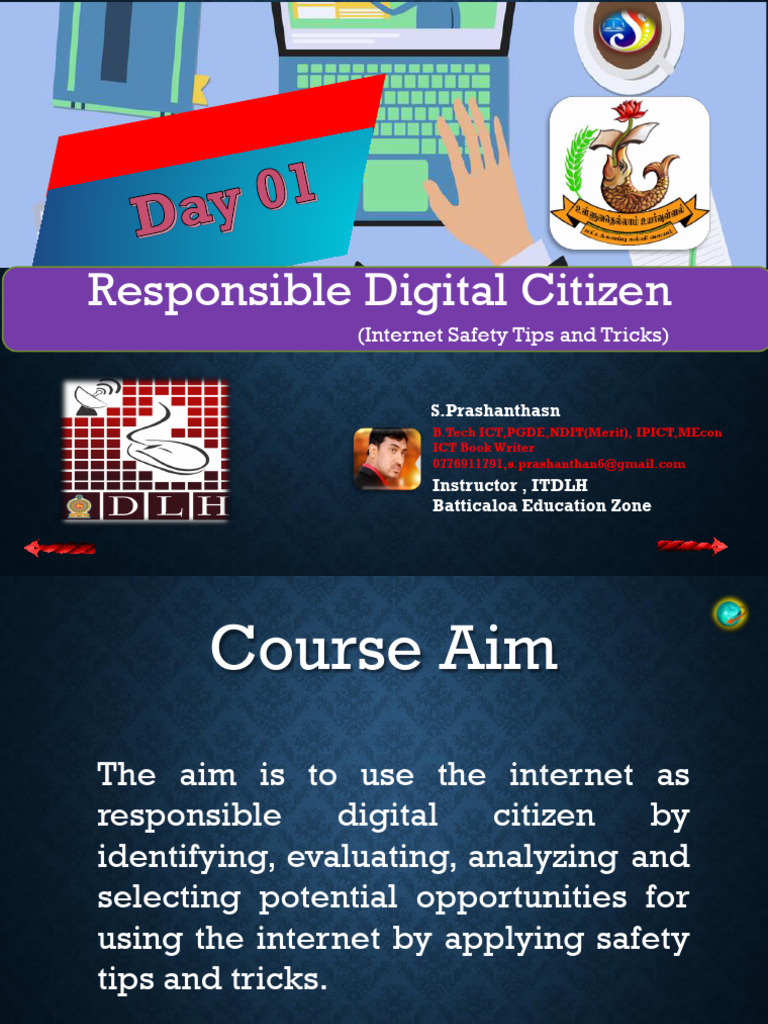 Responsible Digital Citizen P01 Pdf