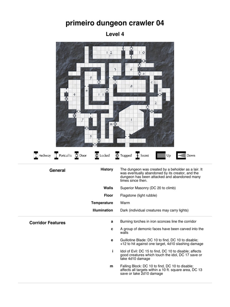 Primeiro Dungeon Crawler 04 | PDF