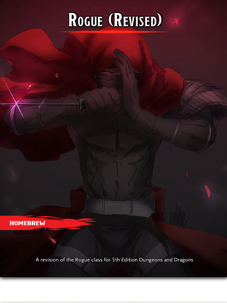 Rogue (Revised) _ GM Binder | PDF | D20 System | Gary Gygax Games