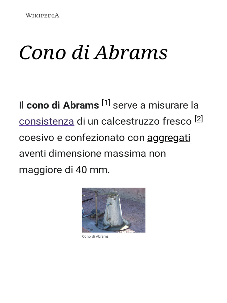 Cono Di Abrams | PDF