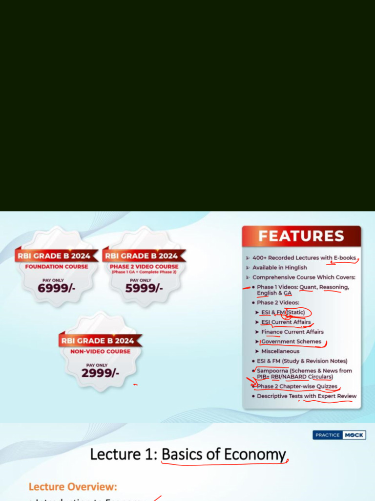 1.1 Esi - Basics of Economy | PDF