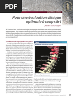 Interprétation RX Rachis Cervical | PDF | Vertèbre | Colonne vertébrale