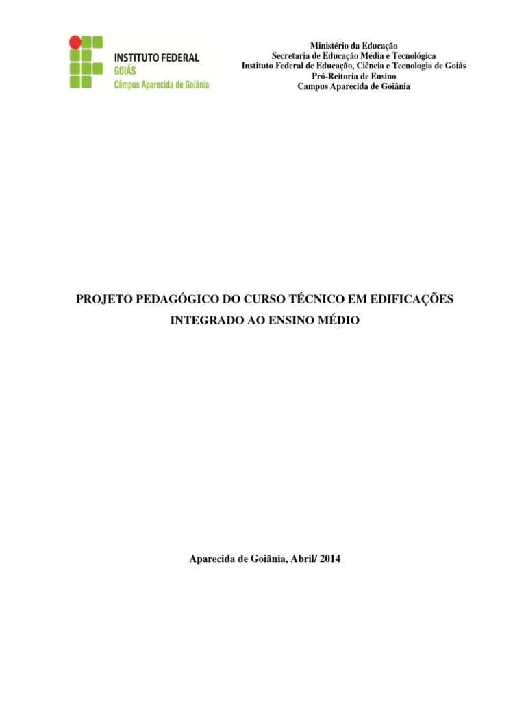 PPC - Tecnico Integrado em Edificacoes - PPC | PDF | Desenvolvimento profissional | Engenharia Civil