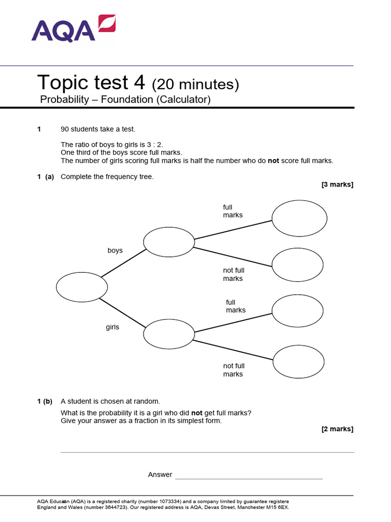 Probability 4 (F) QP | PDF