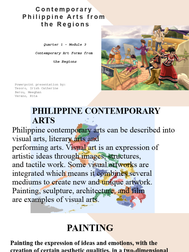 Contemp. Arts Module 3 | PDF | Philippines | Paintings