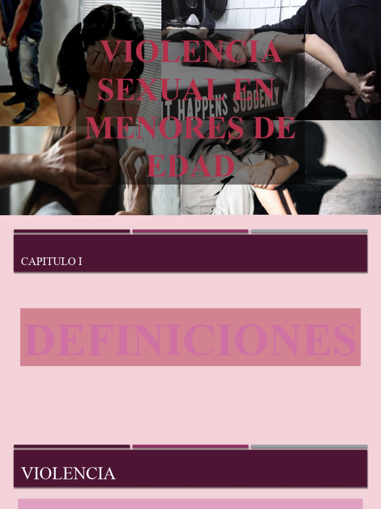 Violacion de Menores | PDF | Violación | Derecho penal