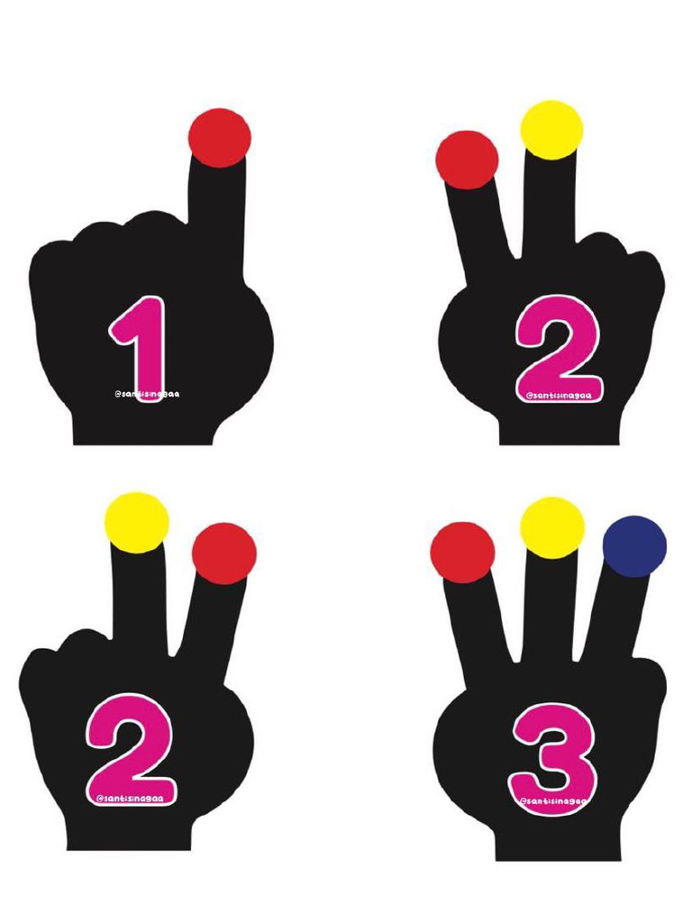 Printable Finger Challange | PDF