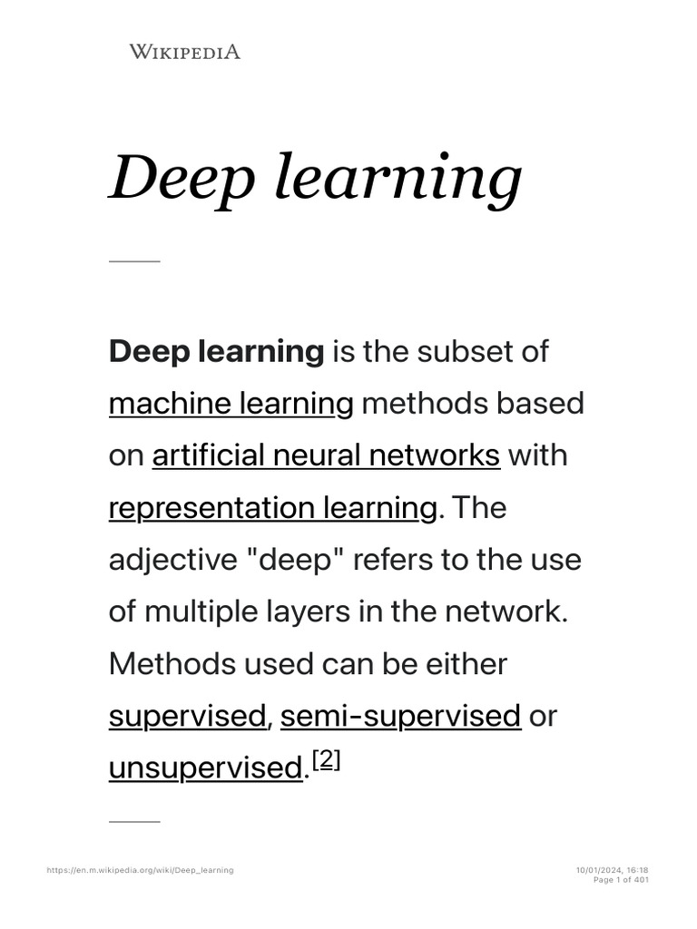 Understanding Deep Learning Concepts | PDF | Deep Learning ...