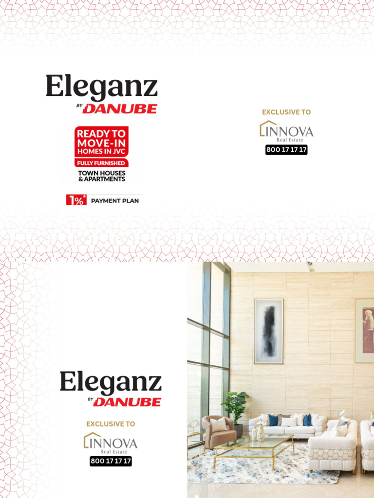 Luxurious Living at Eleganz JVC, Dubai | PDF | Dubai | Economies