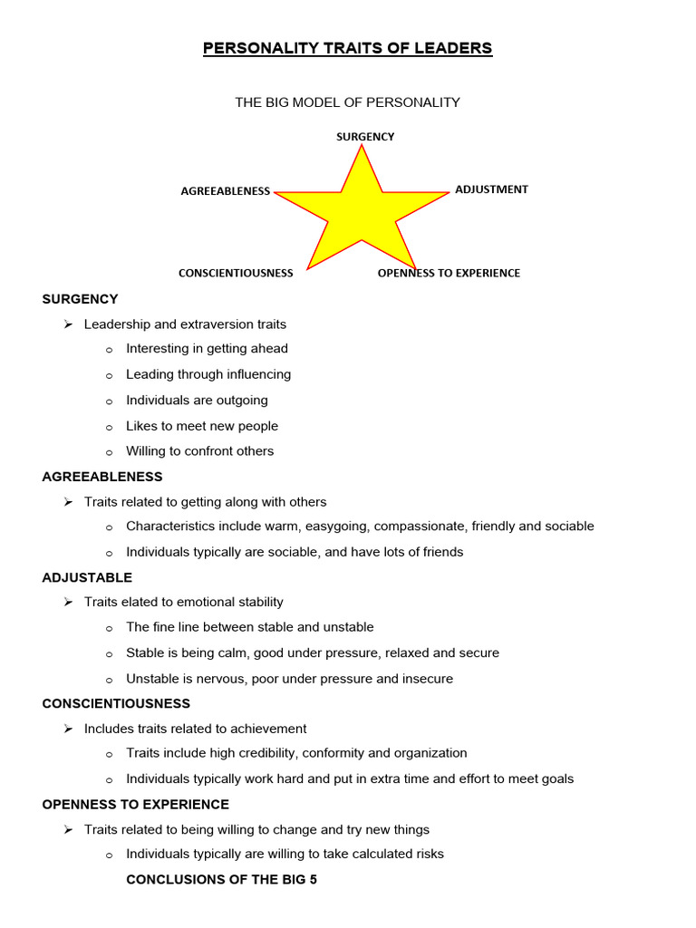 Traits, Motives | PDF | Motivational | Motivation