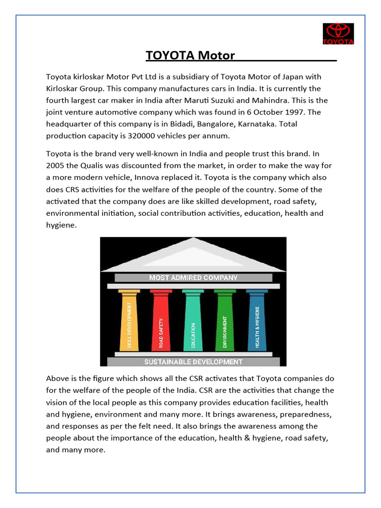 TOYOTA | PDF | Economies