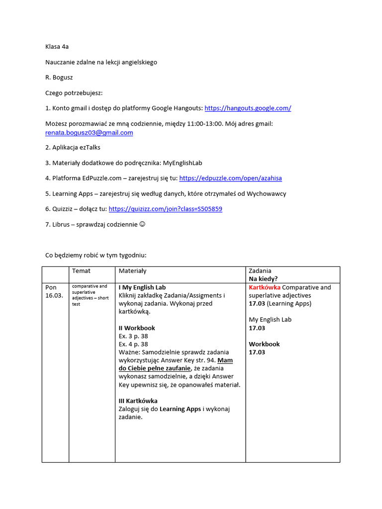 16 20.03 Klasa 4a | PDF