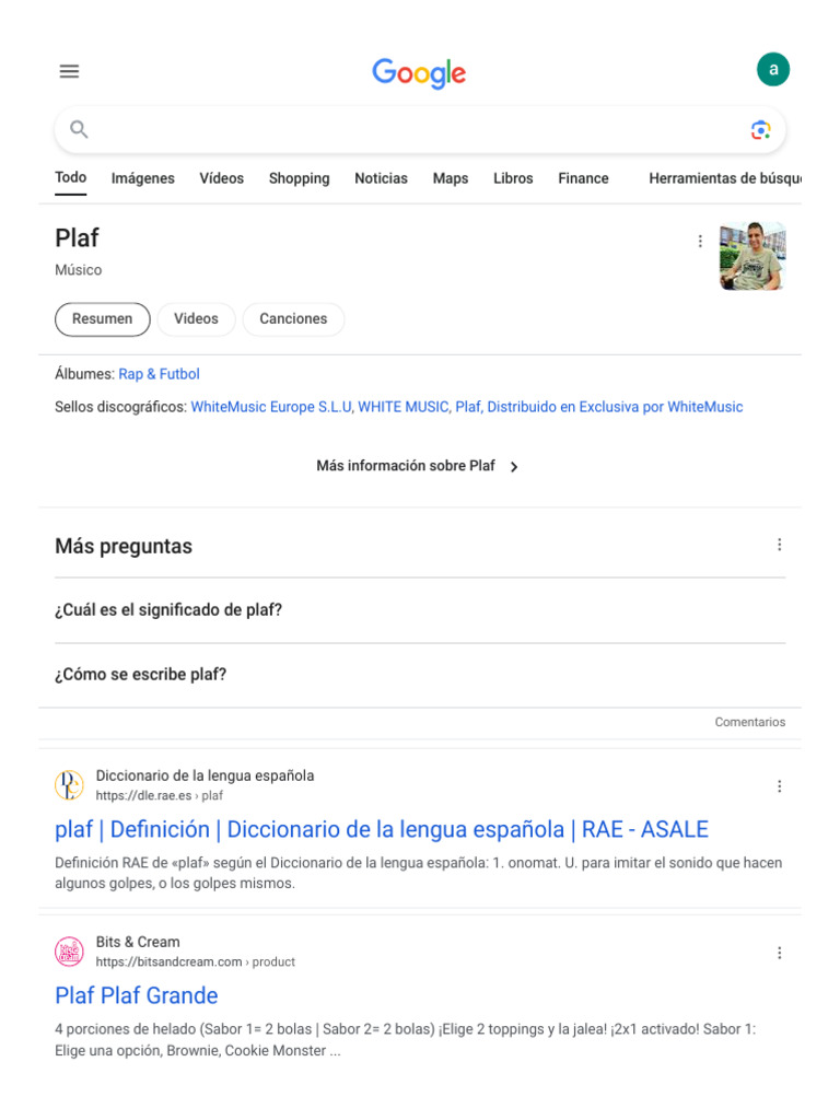 Significado y uso de "plaf" | PDF