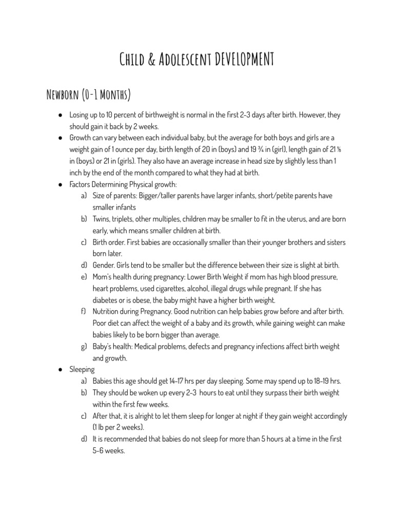 Project IV Research | PDF | Infants