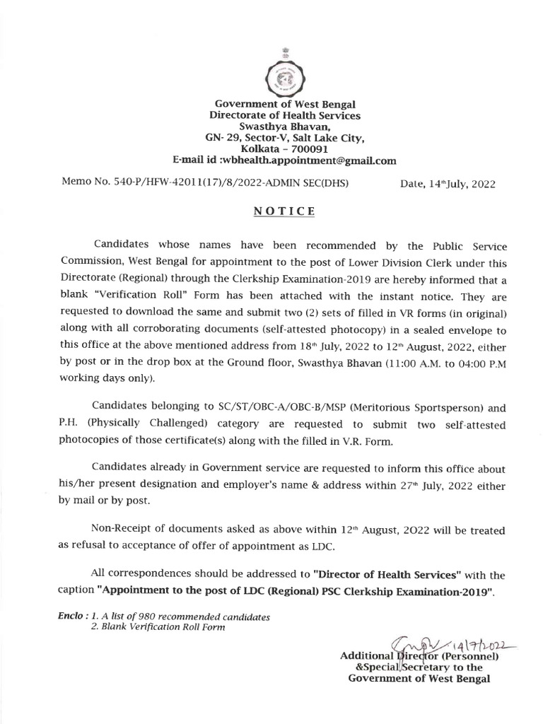 Sec (DHS) : Notice by | PDF
