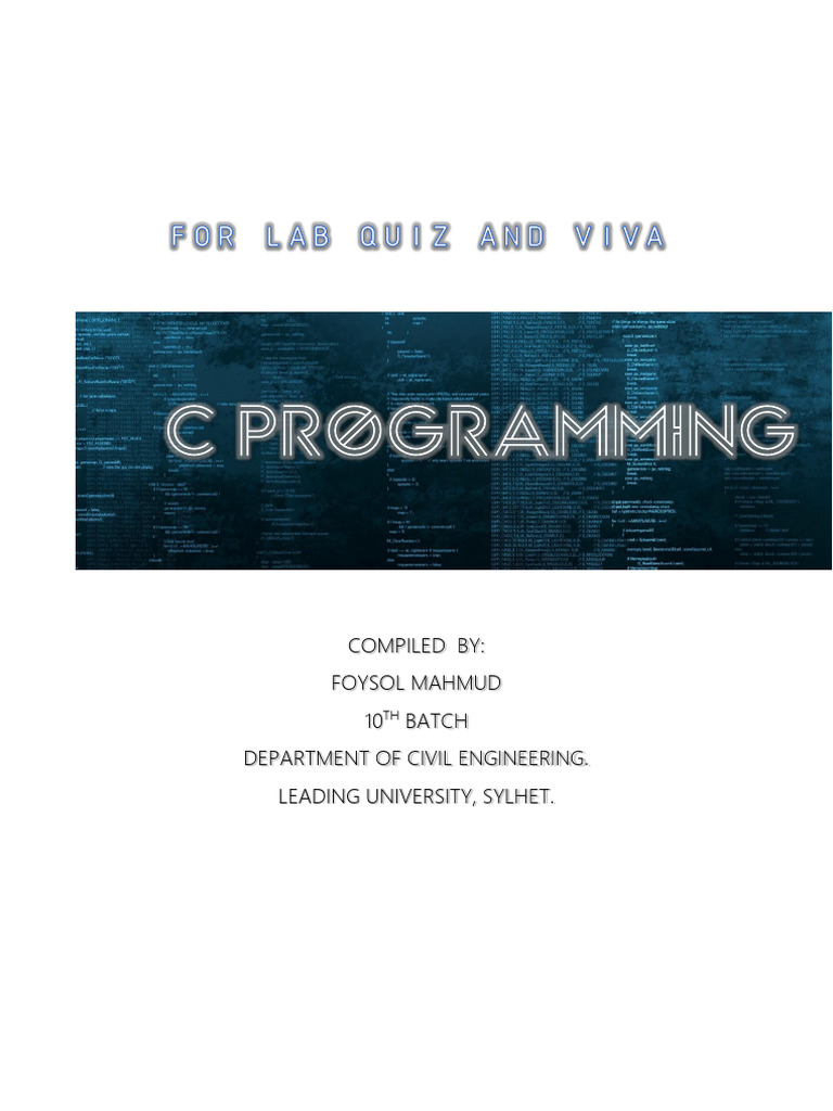C Programming Course | Download Free PDF | Data Type | Fahrenheit C Programming Course | Download Free PDF | Data Type | Fahrenheit
