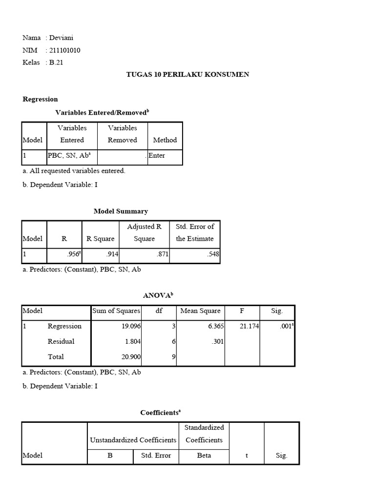 Tugas 10-Deviani-211101010 | PDF