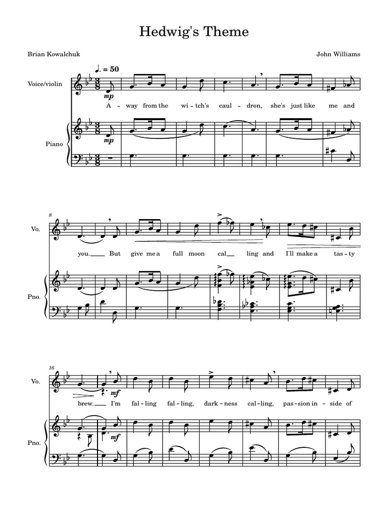 Hedwigs Theme | PDF