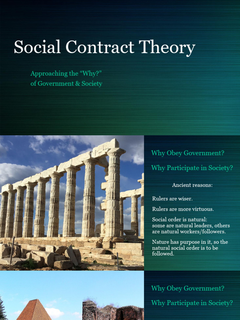Social Contract Theory | PDF