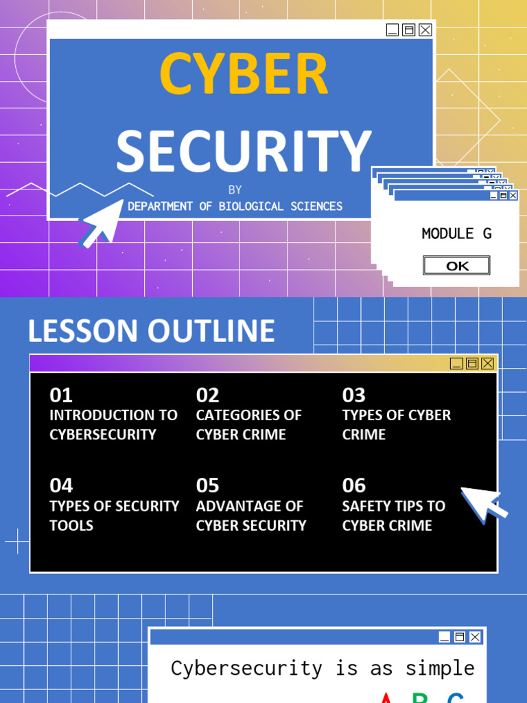 Module G - Cybersecurity | PDF | Security | Computer Security