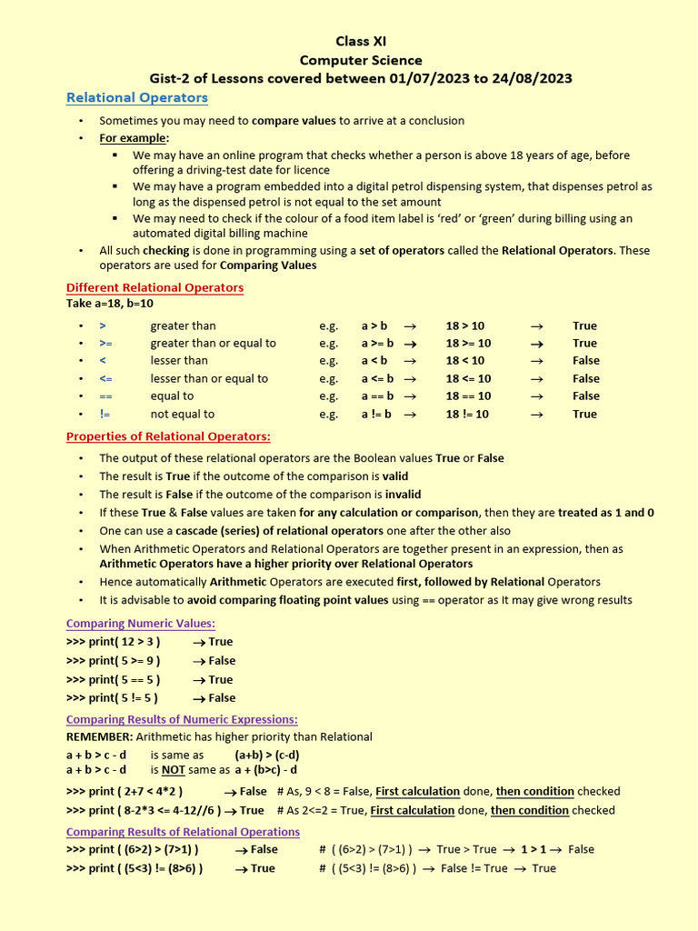 XI Computer Science Gist-02 | PDF | Random Access Memory | Read Only Memory