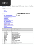 International Days Calendar | PDF | United Nations Environment ...